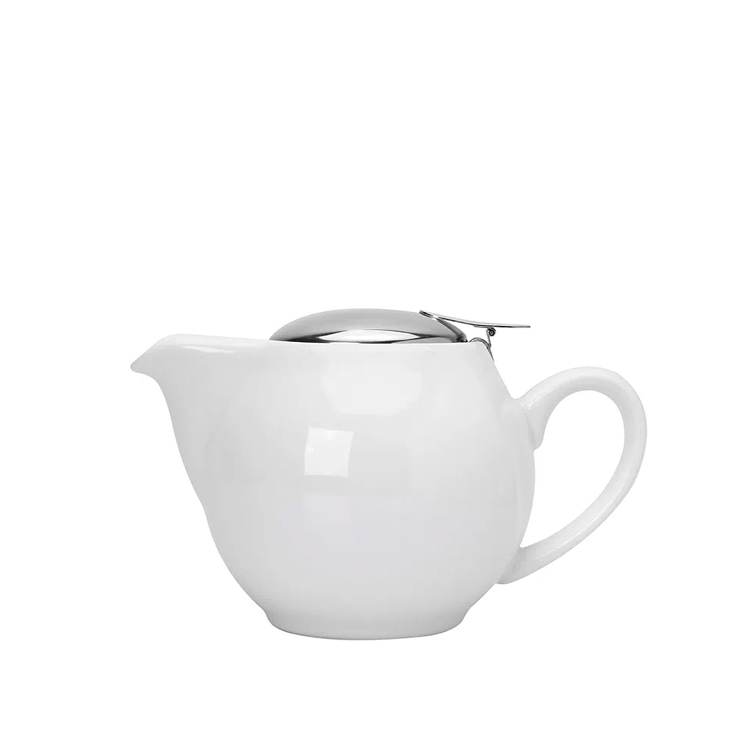 Bule de Porcelana com Infusor de Aço Inox Cult Branco 350ml – Talchá